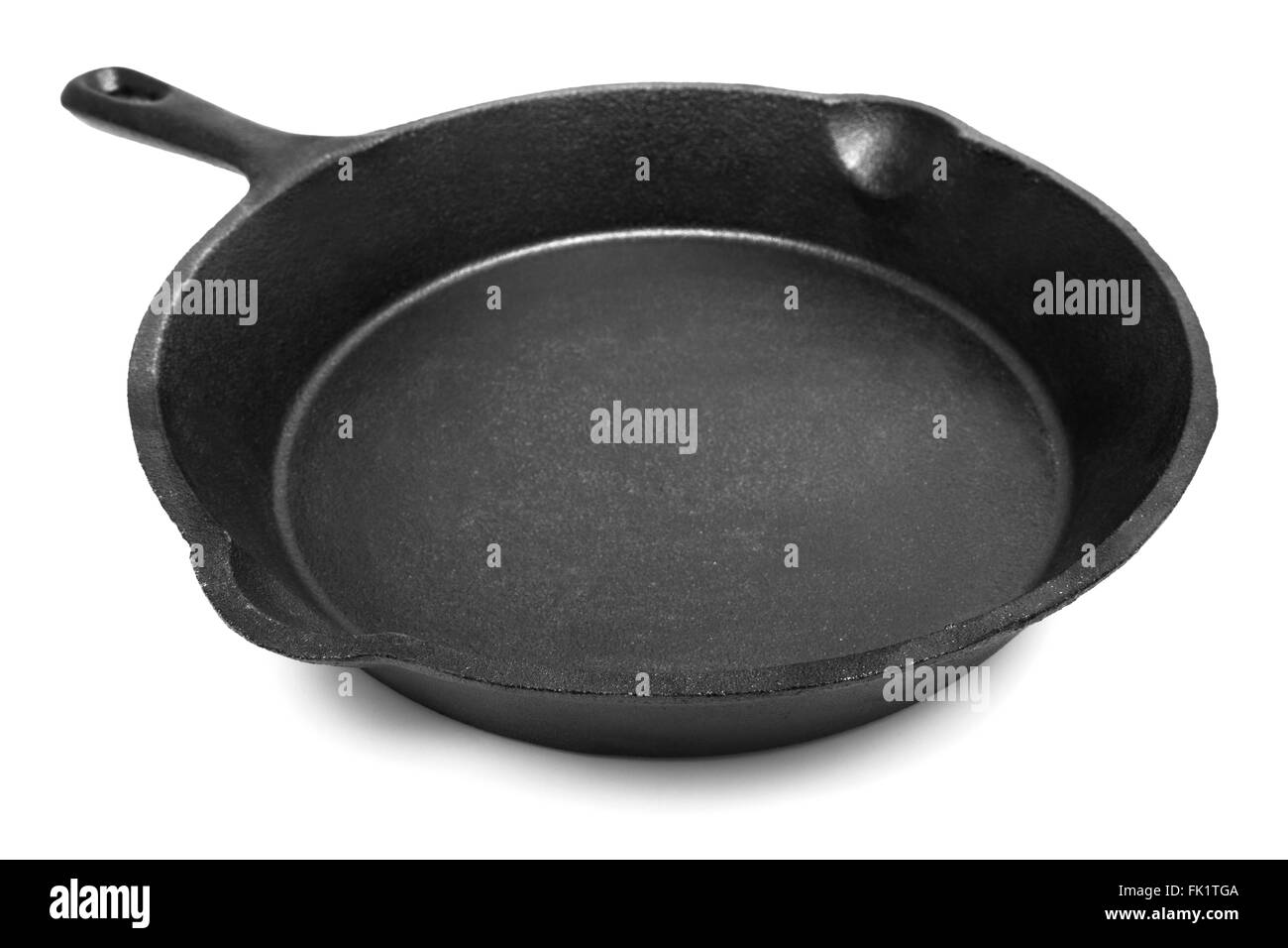 Cast iron frying pan Black and White Stock Photos & Images - Alamy