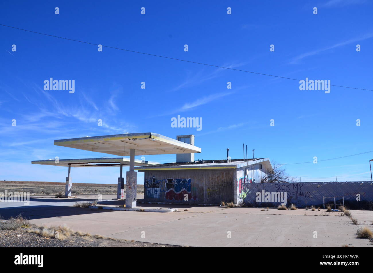 two guns diablo canyon arizona ghost town Stock Photo - Alamy