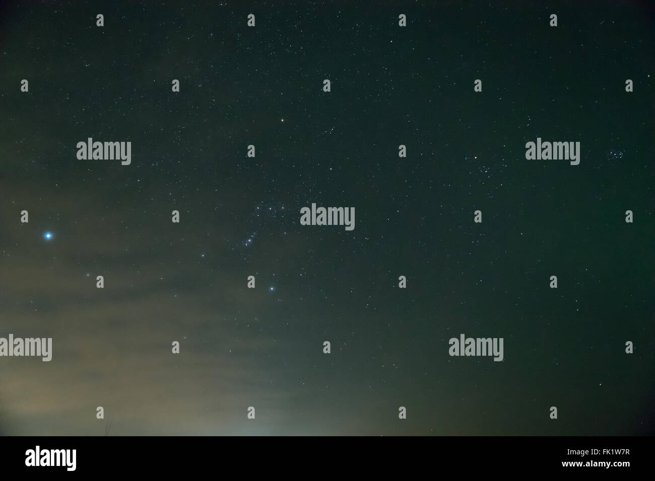 Starry night sky. The Milky Way, our the galaxy Stock Photo - Alamy