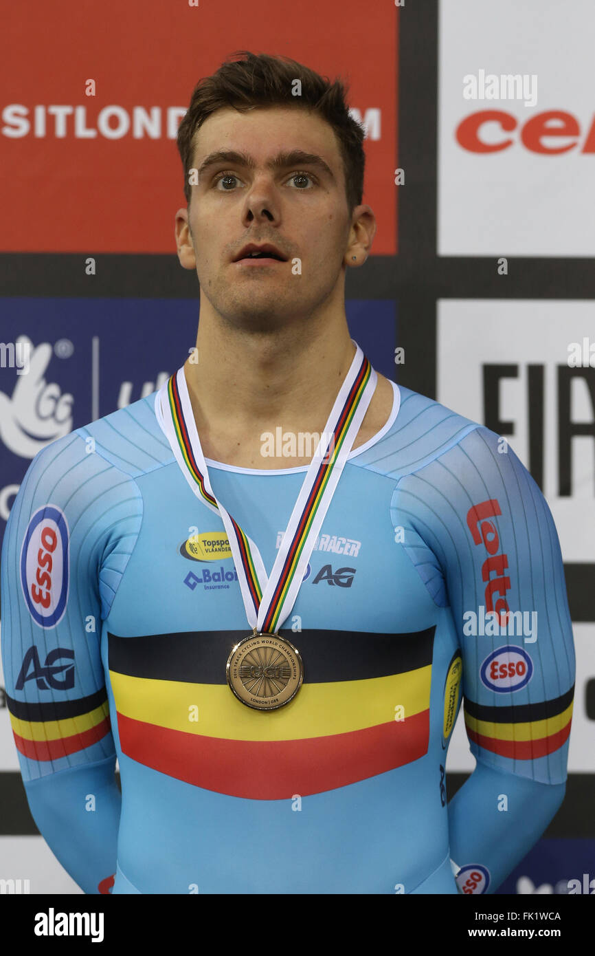Lee Valley Velo Centre, London UK. 05th Mar, 2016. UCI Track Cycling ...