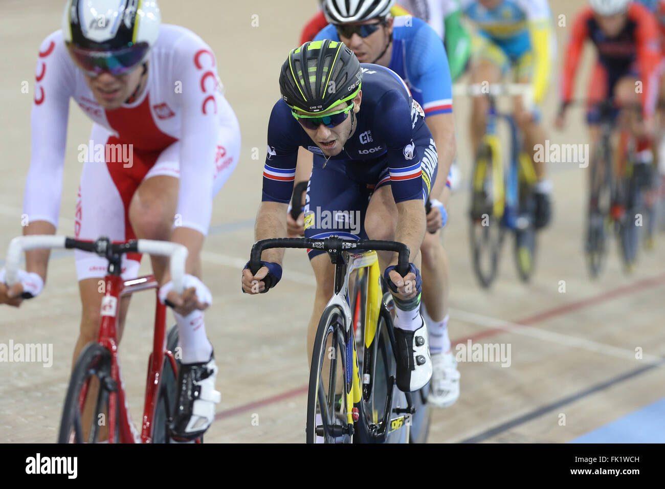 Lee Valley Velo Centre, London UK. 05th Mar, 2016. UCI Track Cycling ...