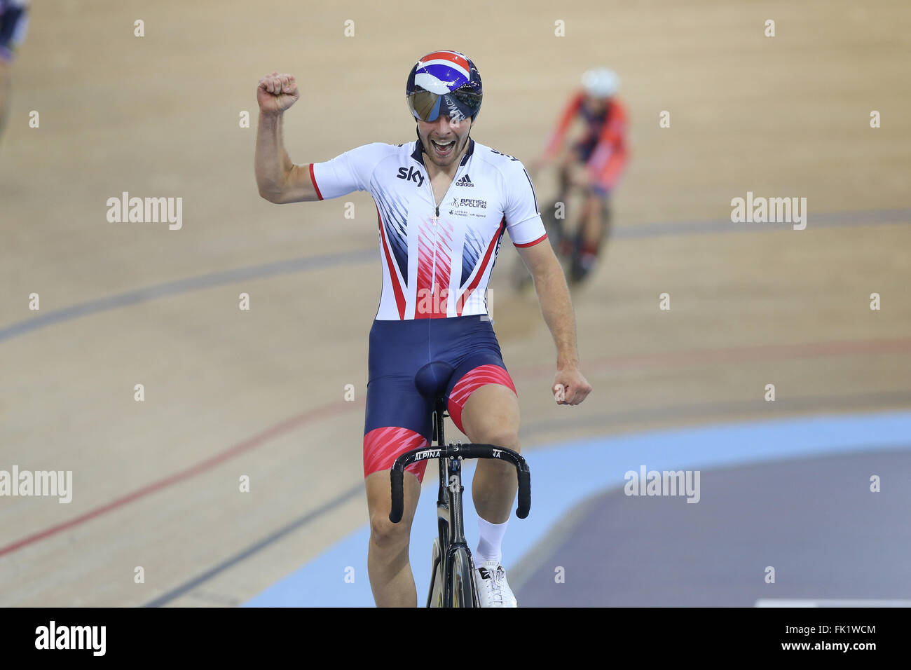 Lee Valley Velo Centre, London UK. 05th Mar, 2016. UCI Track Cycling ...
