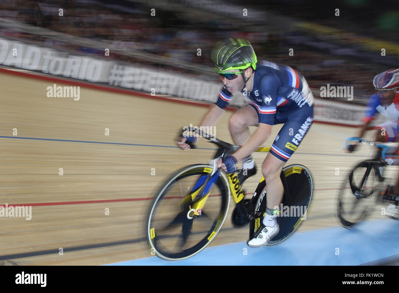 Lee Valley Velo Centre, London UK. 05th Mar, 2016. UCI Track Cycling ...