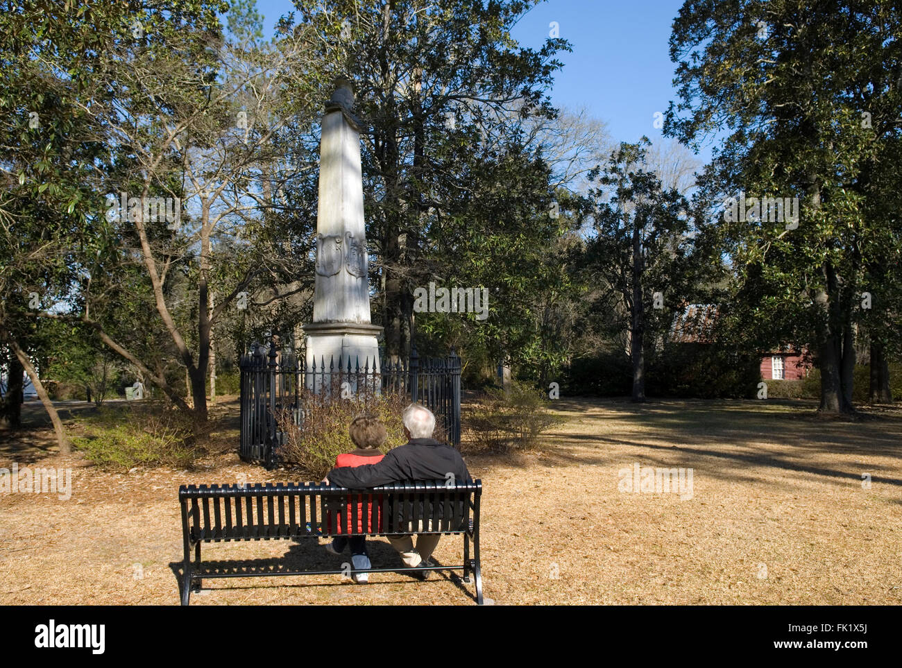 Monument Square Camden South Carolina Stock Photo - Alamy