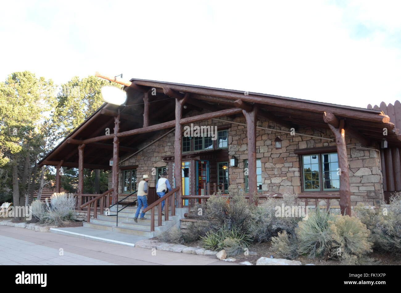 Bright angel lodge hi-res stock photography and images - Alamy