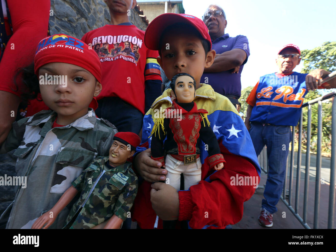 Caracas, Venezuela. 5th Mar, 2016. Residents attend the commemoration ...