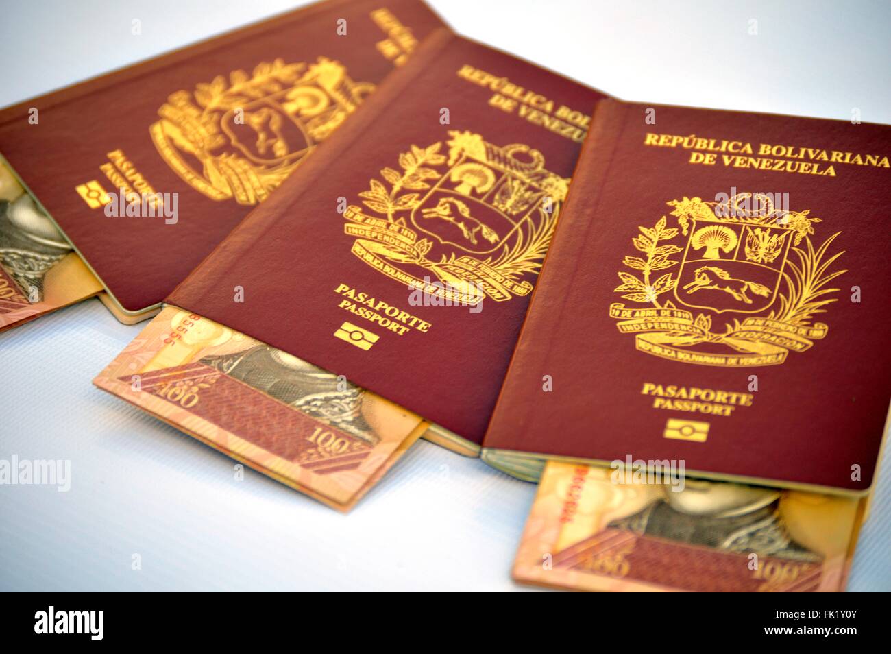 Venezuelan passport hi-res stock photography and images - Alamy