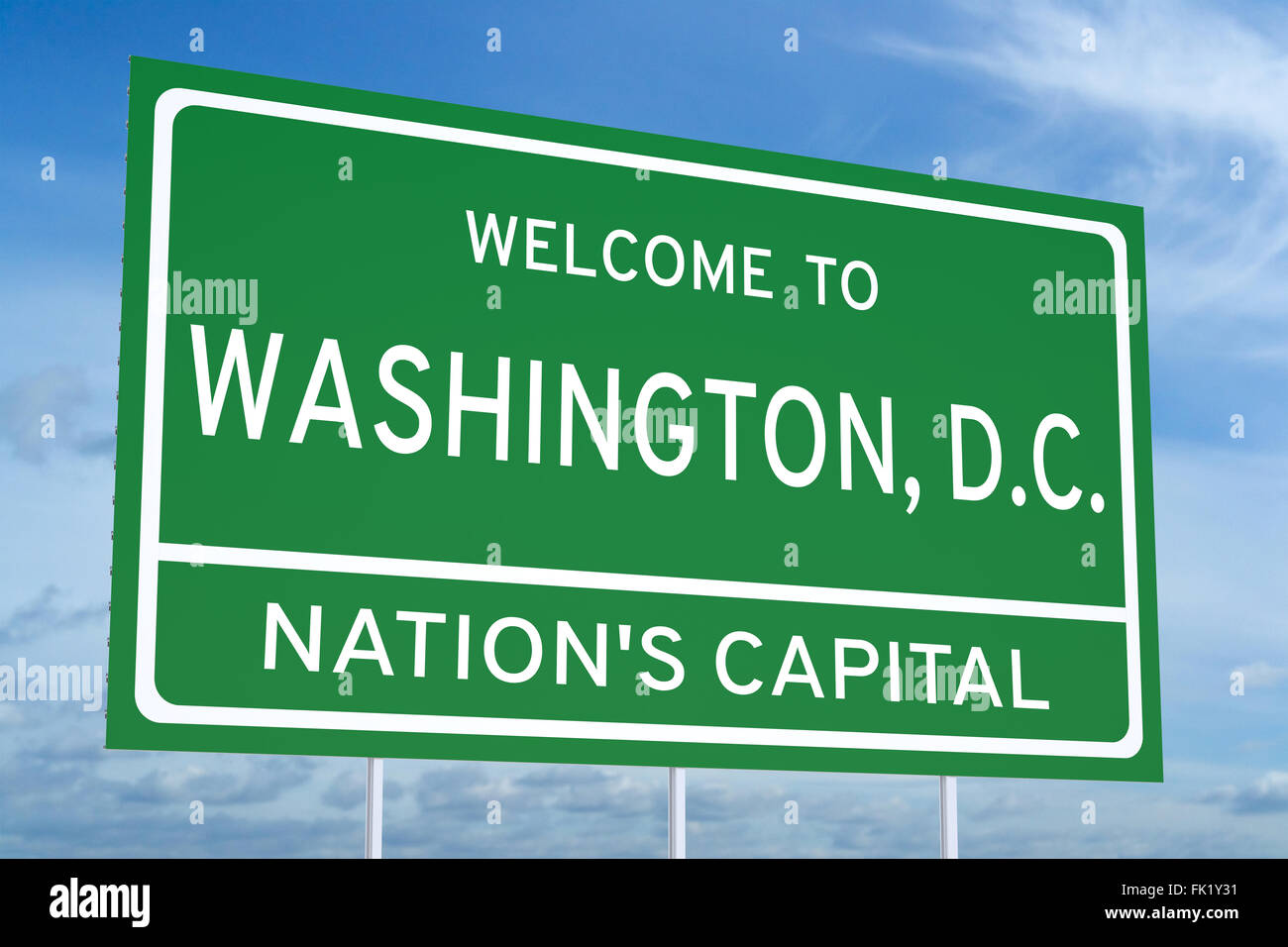 Welcome washington state sign hi-res stock photography and images - Alamy