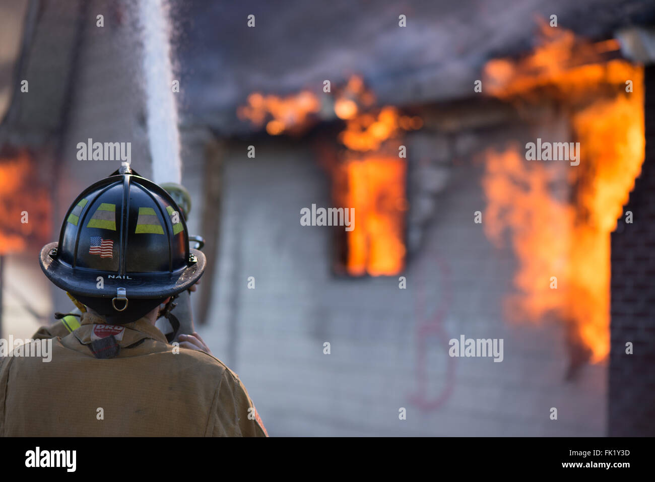 Sad fireman hi-res stock photography and images - Alamy
