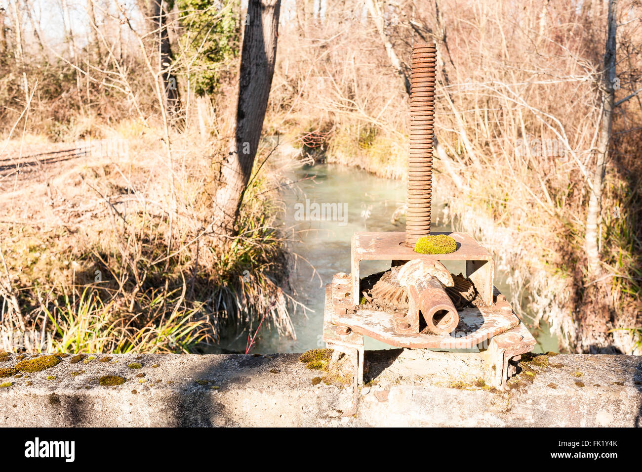 Old irrigation system hi-res stock photography and images - Alamy