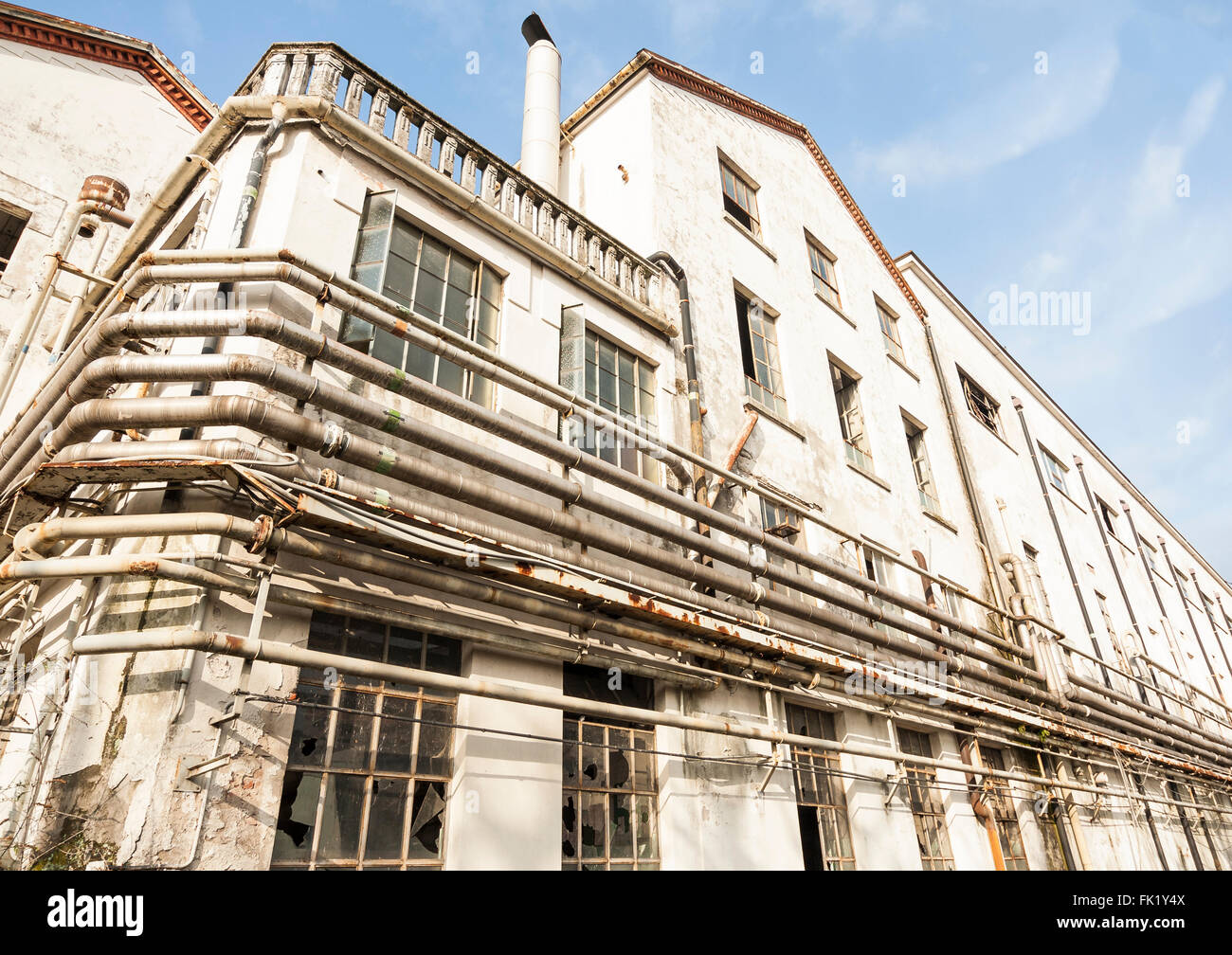 Old steel pipes hi-res stock photography and images - Alamy