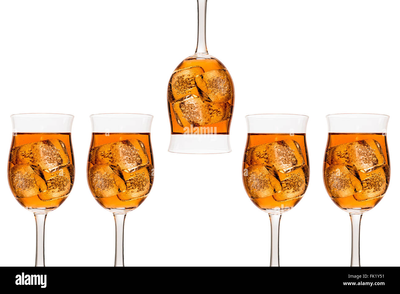 Five Glasses High Resolution Stock Photography and Images - Alamy