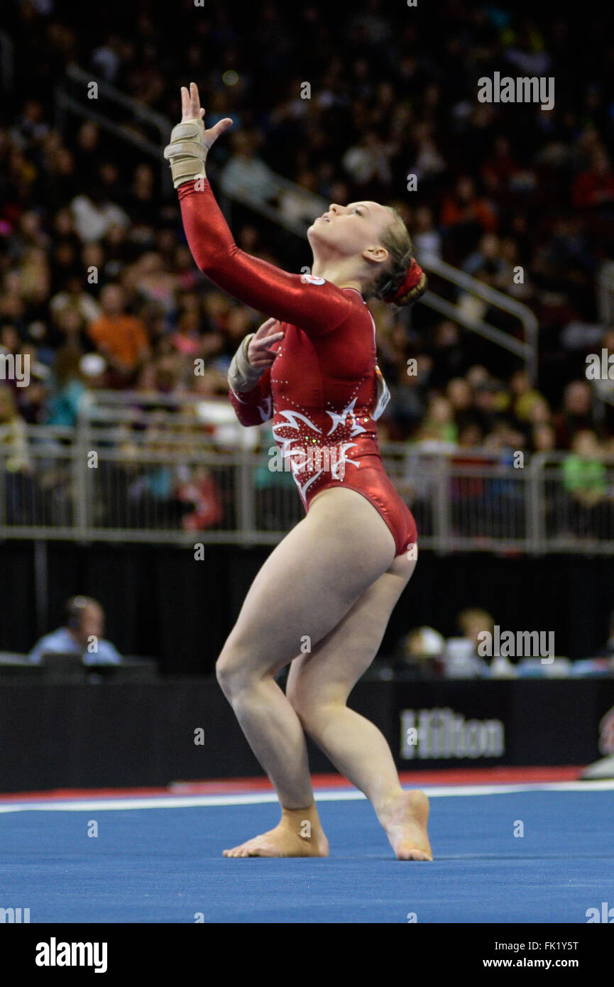 Newark, New Jersey, USA. 5th Mar, 2016. ELISABETH BLACK from Canada ...