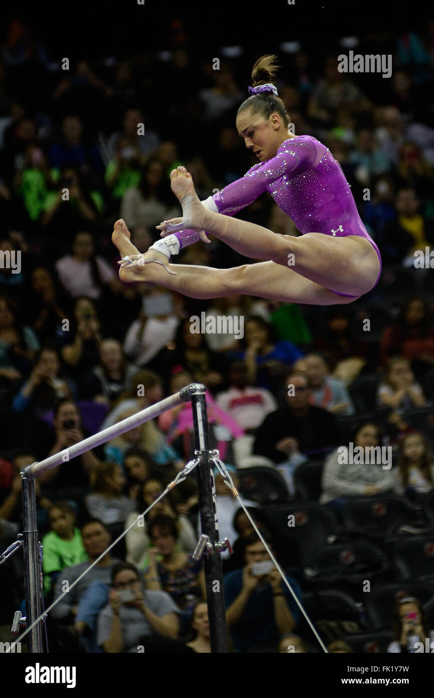Newark, New Jersey, USA. 5th Mar, 2016. World gold medalist MAGGIE ...