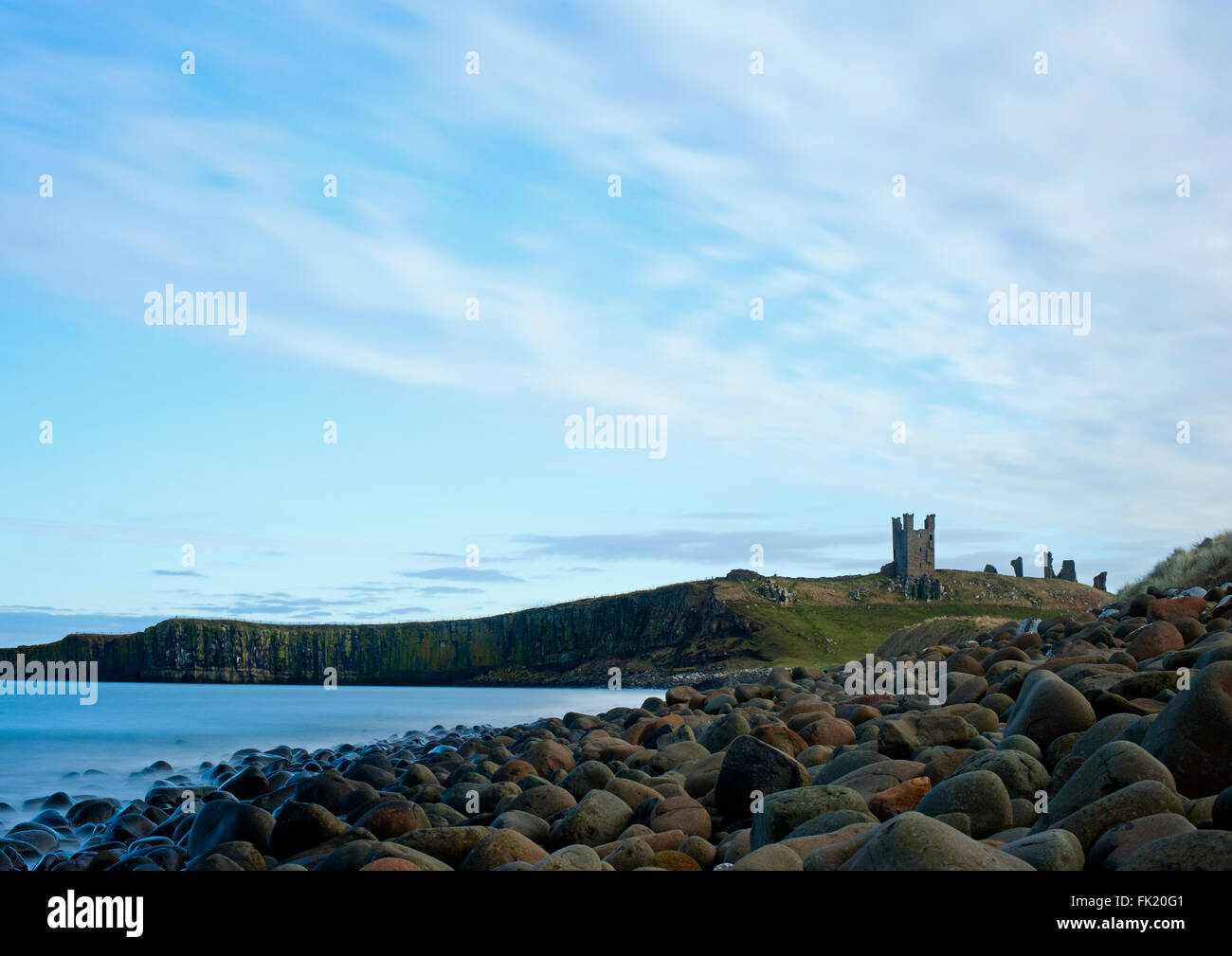 Dunstanburgh Castle Harbour High Resolution Stock Photography and ...