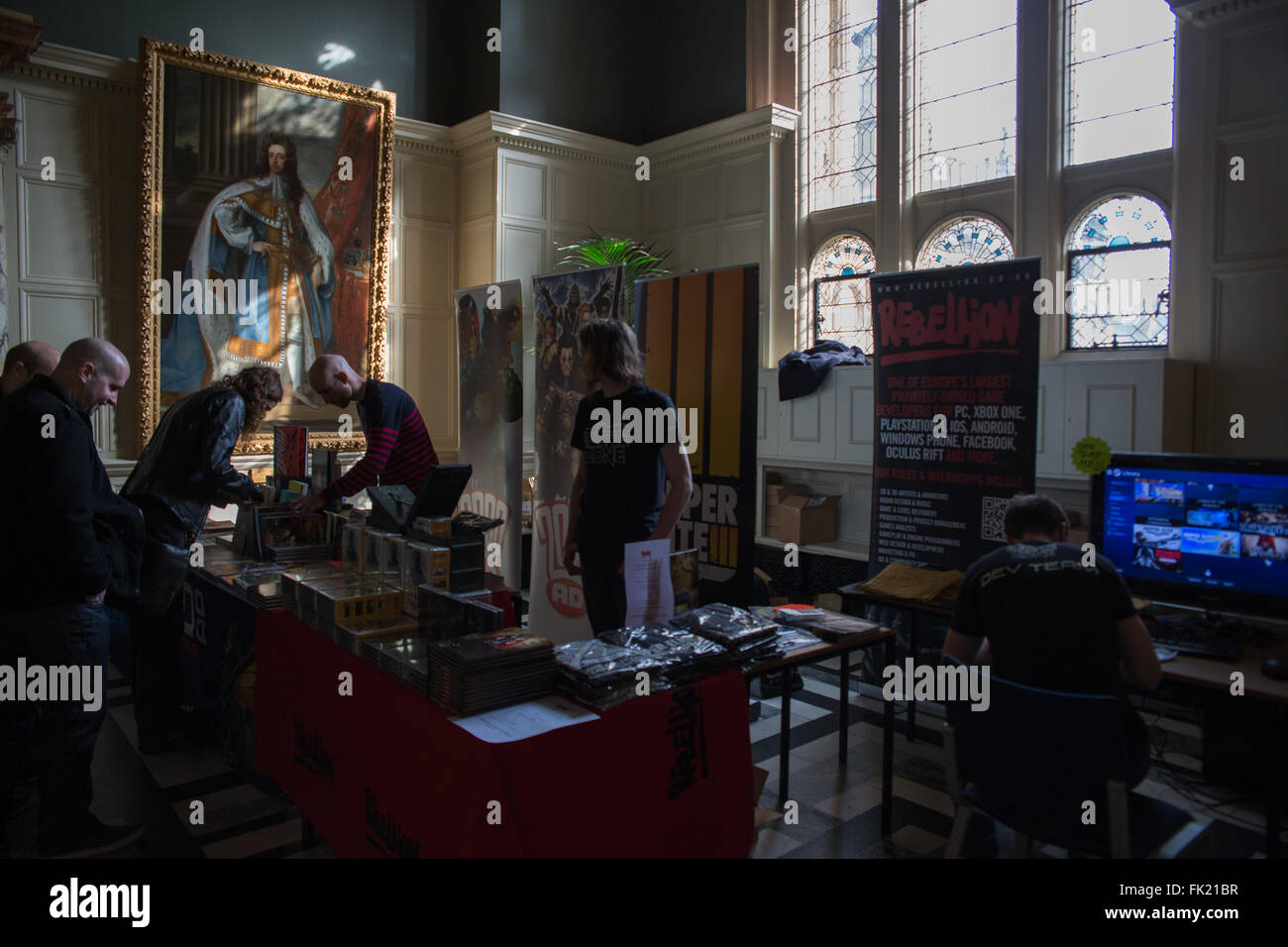 Oxford, UK. 5th March, 2016. One of the exhibit during First Comic Con ...