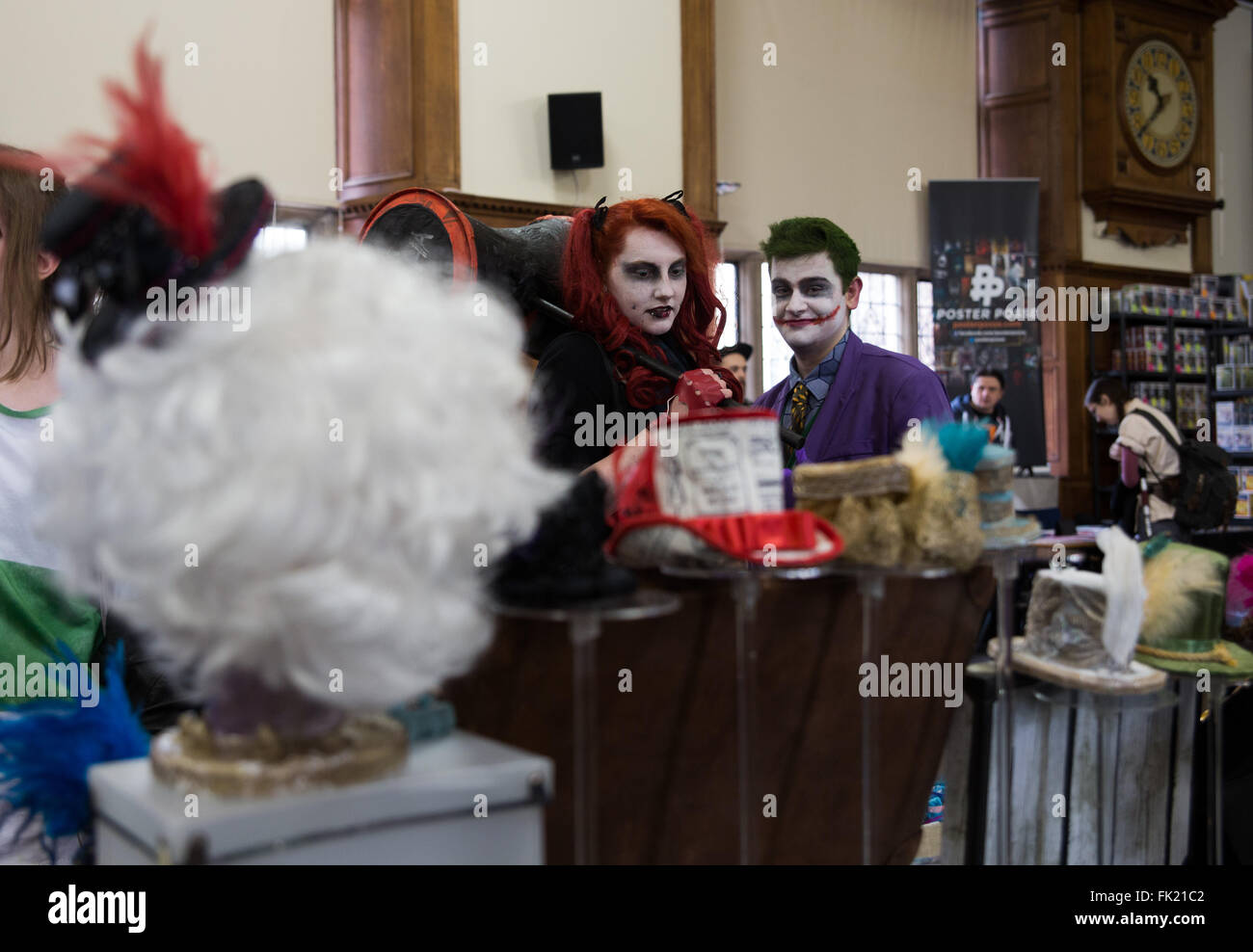 Oxford, UK. 5th March, 2016. One of the exhibit during First Comic Con ...