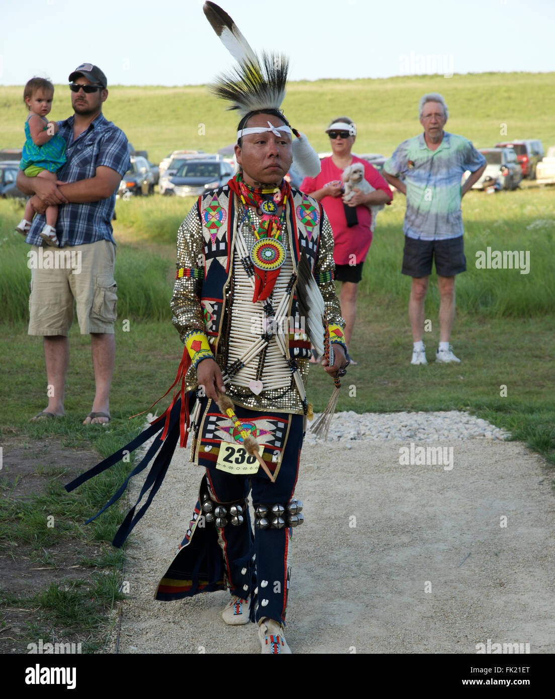 Council Grove, Morris County, Kansas, USA, 20th June, 2015 THe Kaw ...