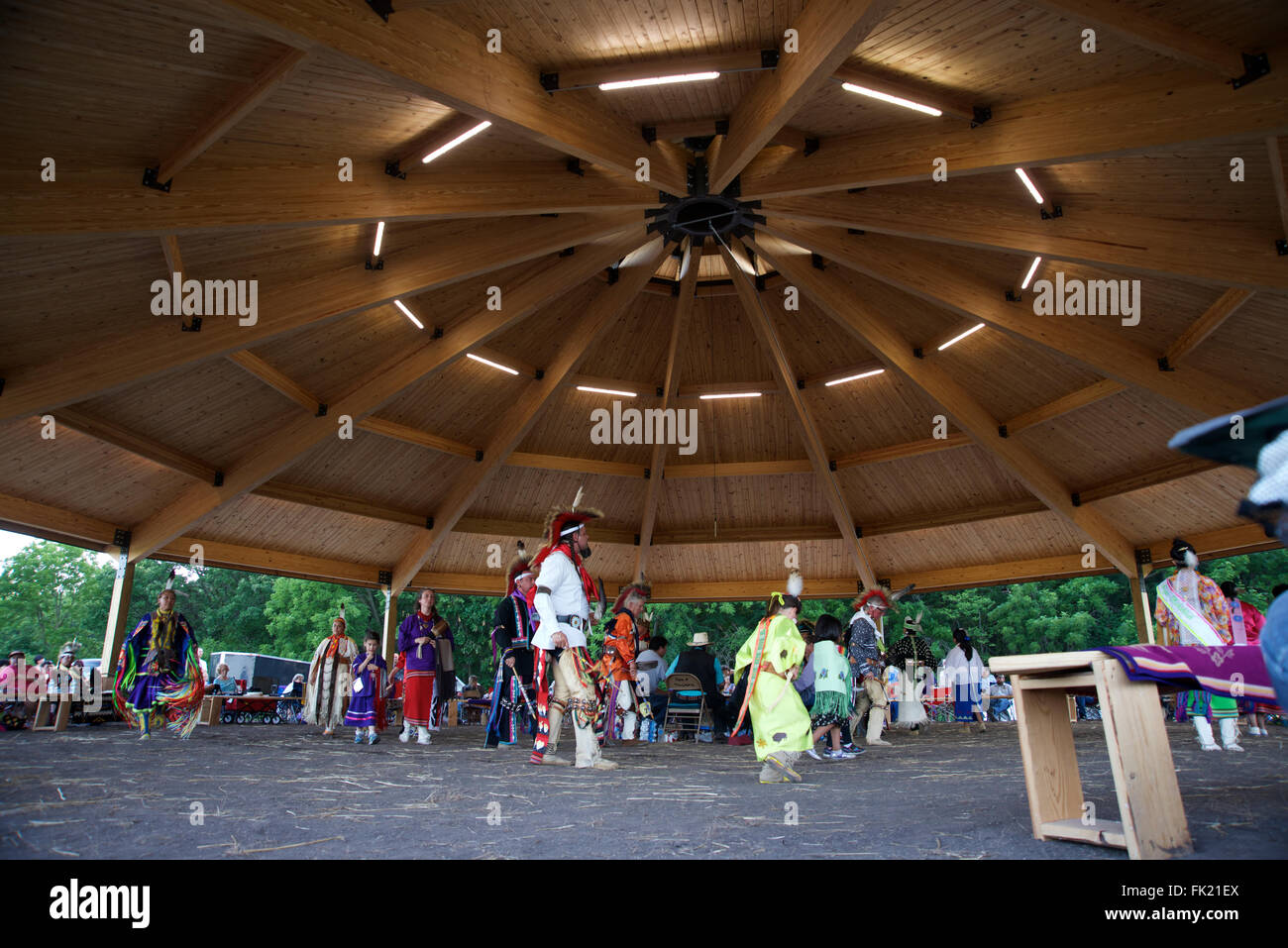 Council Grove, Morris County, Kansas, USA, 20th June, 2015 THe Kaw ...