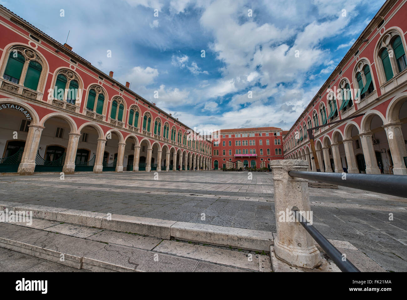 Republic Square in Split, Croatia Stock Photo - Alamy