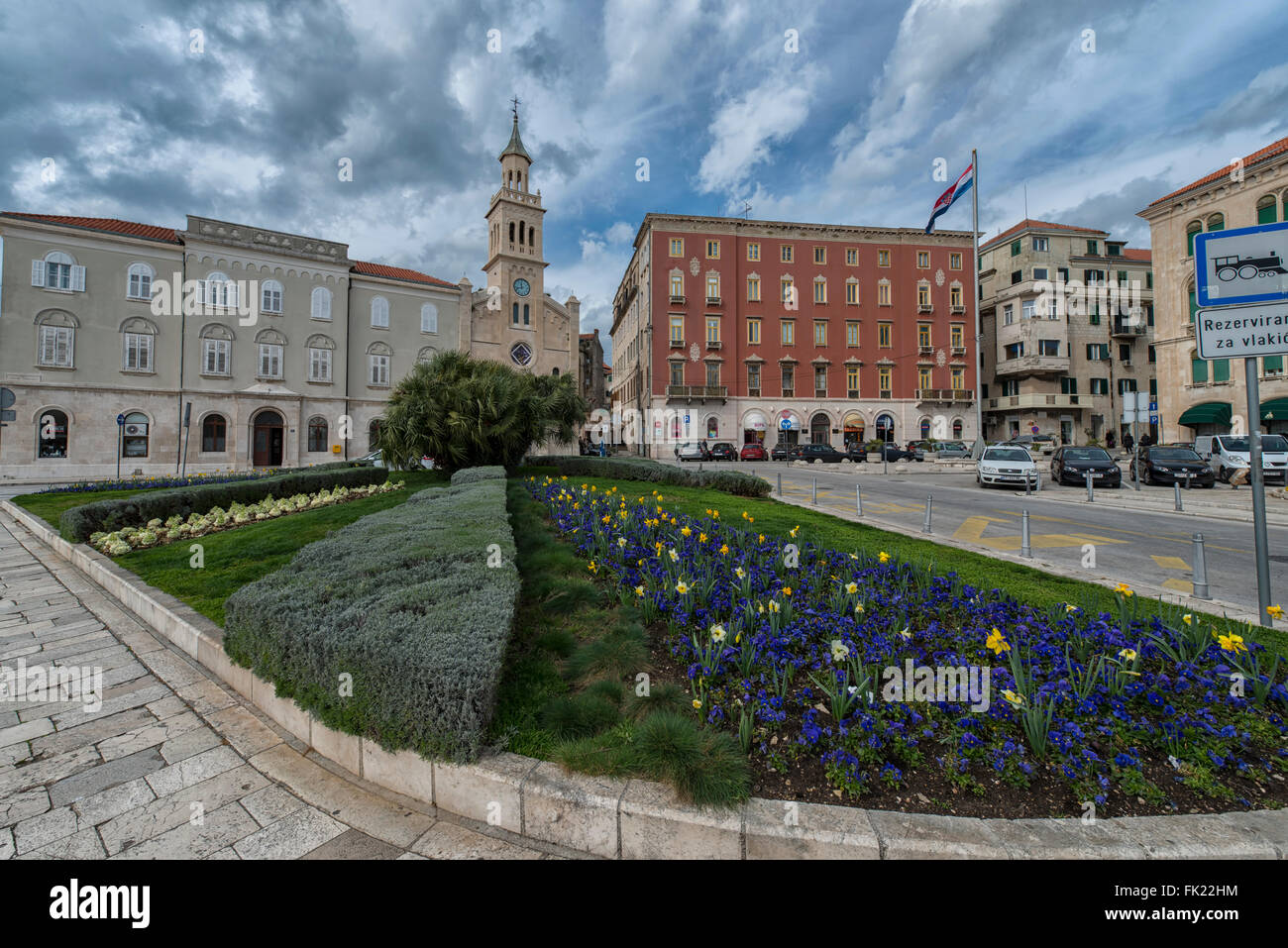 Riva Waterfront in Split, Croatia Stock Photo - Alamy