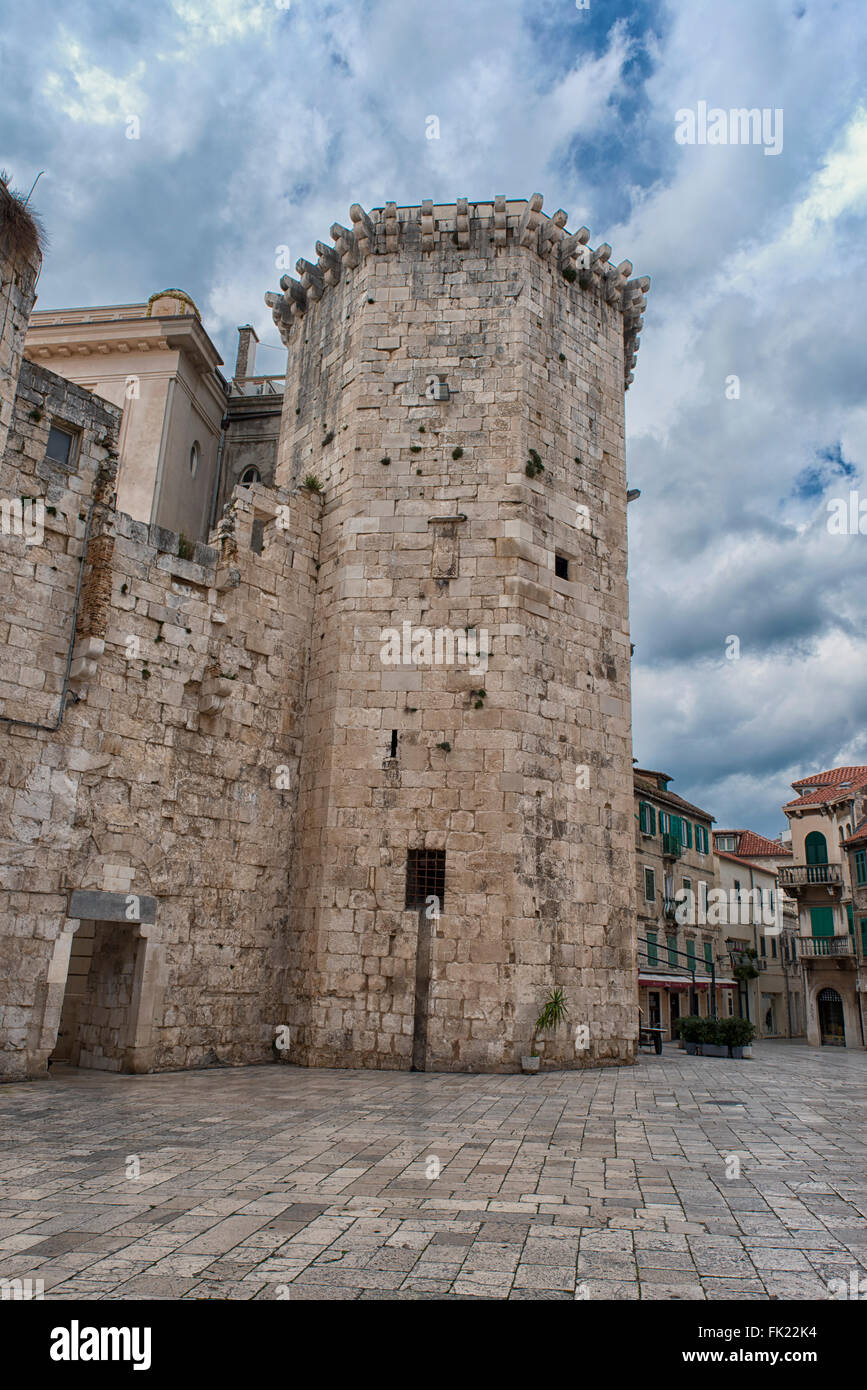 Vocni Trg (Fruit Square) in Split, Croatia Stock Photo - Alamy