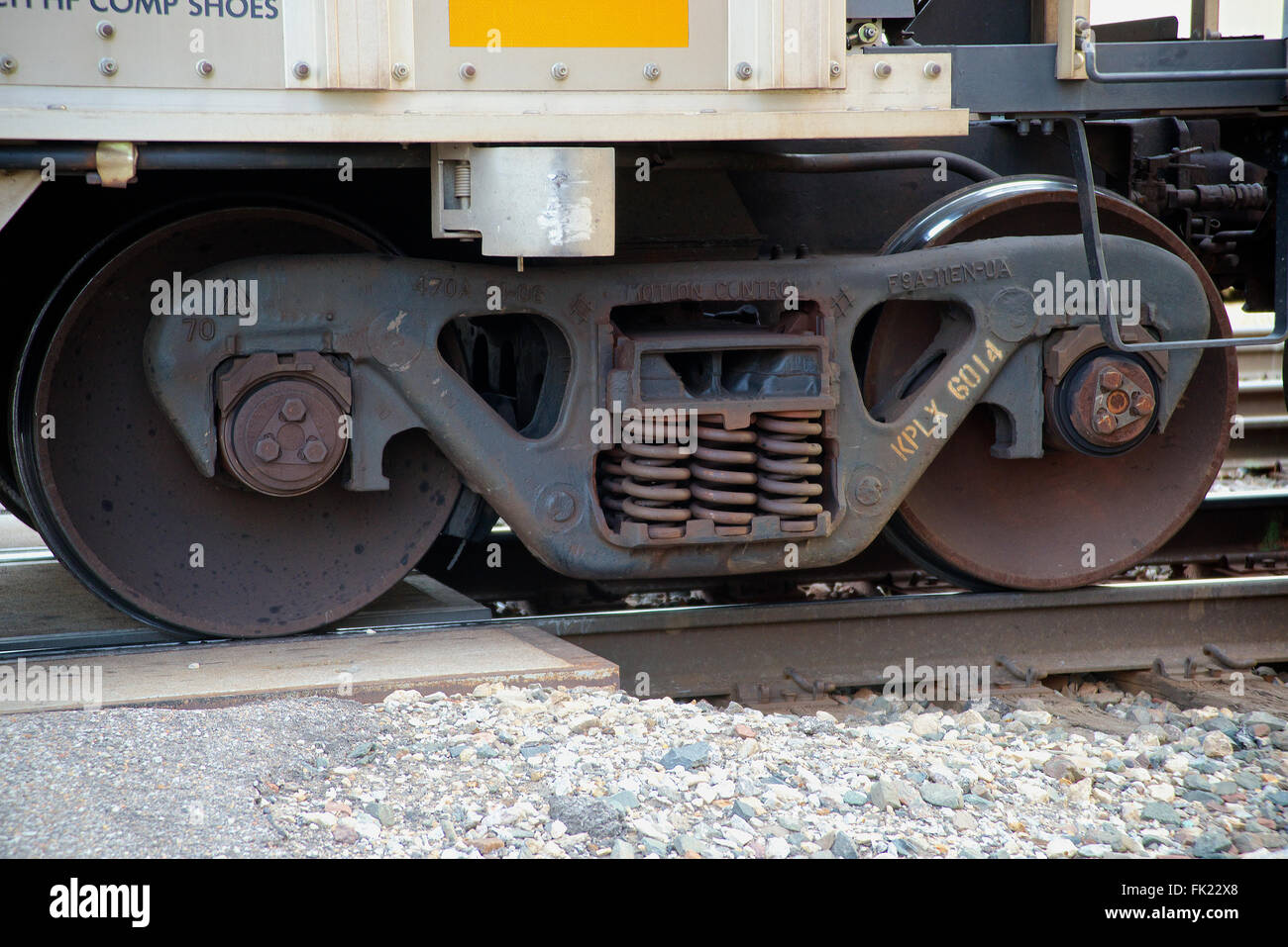 Freight train wheels us hi-res stock photography and images - Alamy