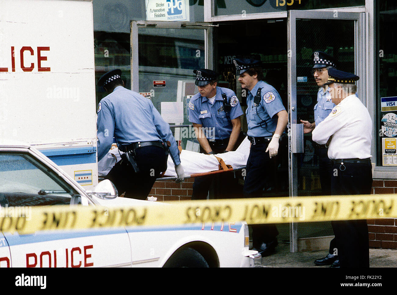 Chicago. Illinois, USA, 22nd September, 1988 A rampaging gunman killed ...