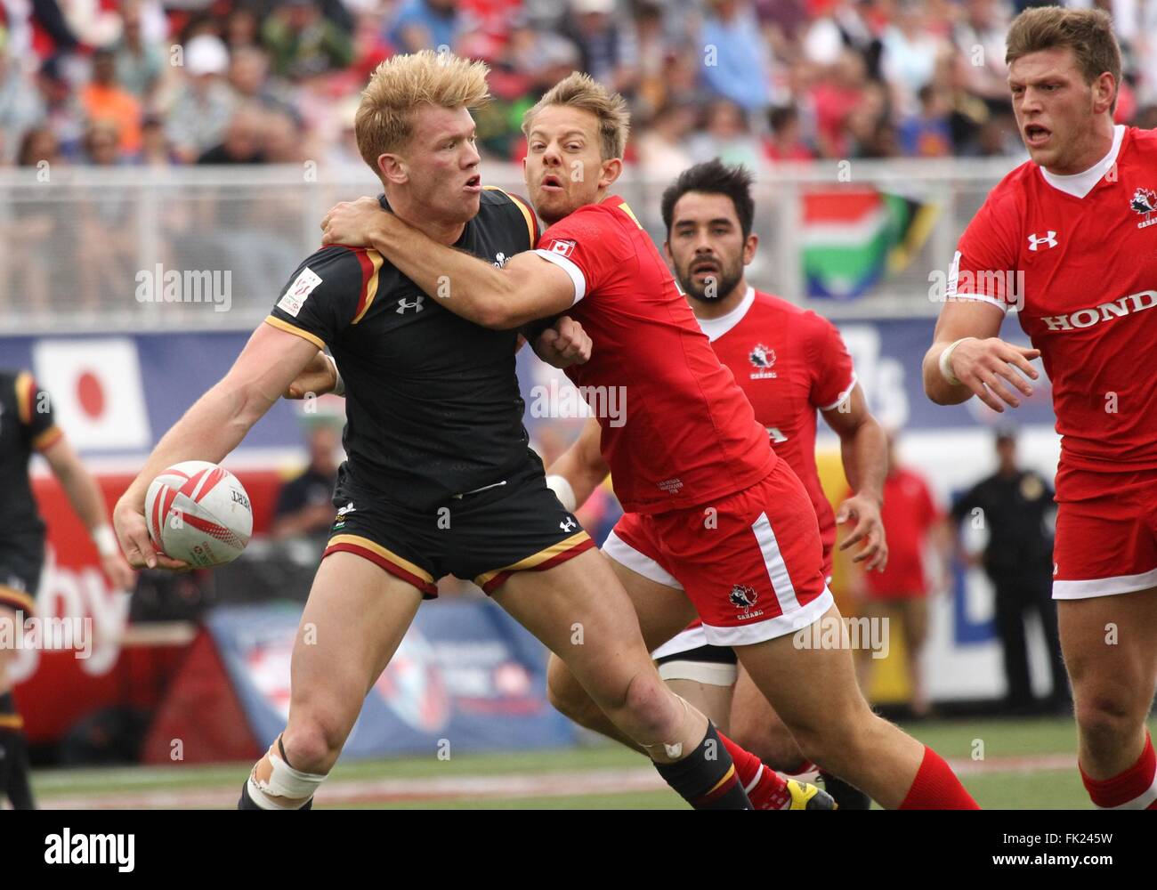 Las Vegas, NV, USA. 5th Mar, 2016. Canada, Wales in attendance for USA ...