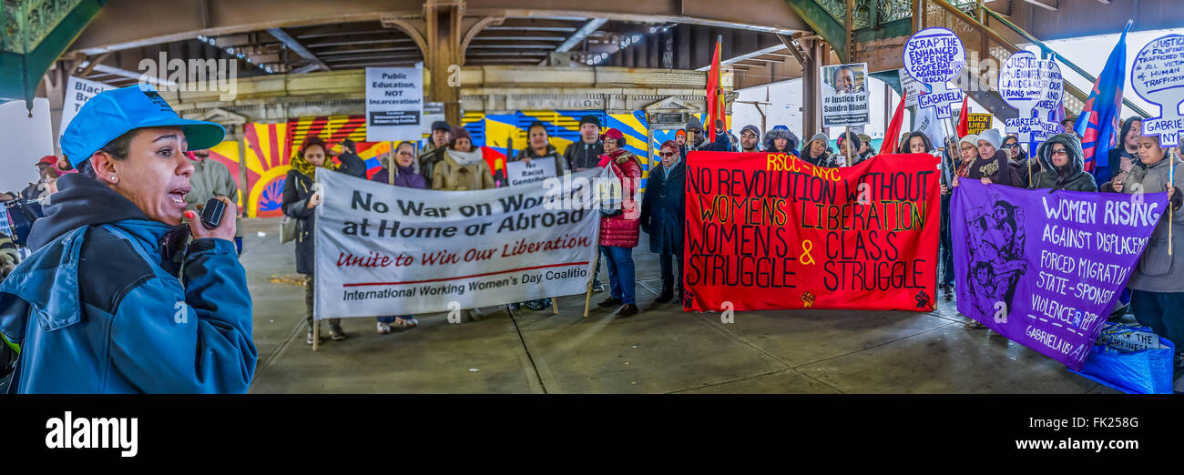 New York, United States. 05th Mar, 2016. International Working Women's ...