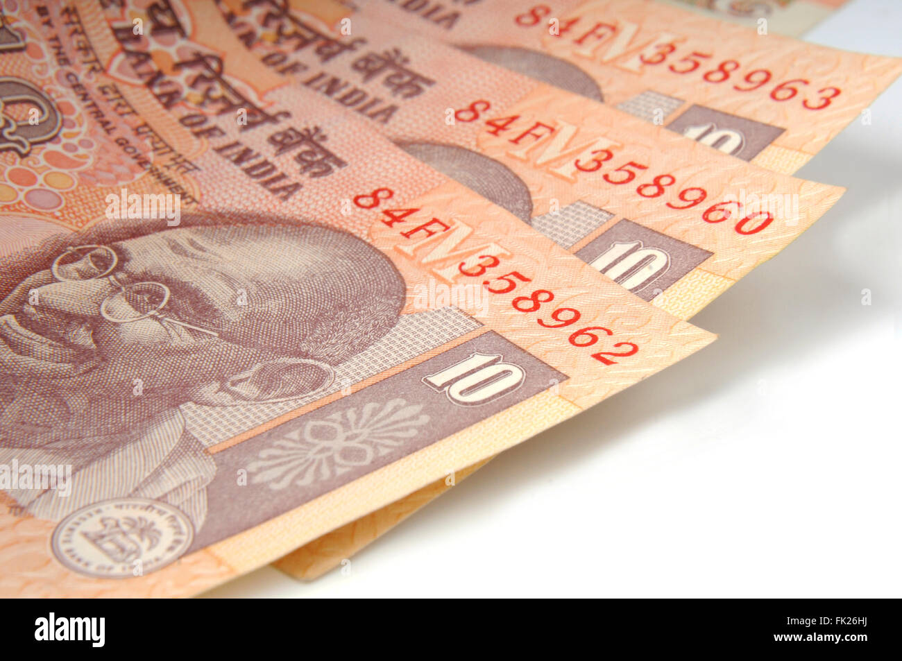 Ten rupee note hi-res stock photography and images - Alamy