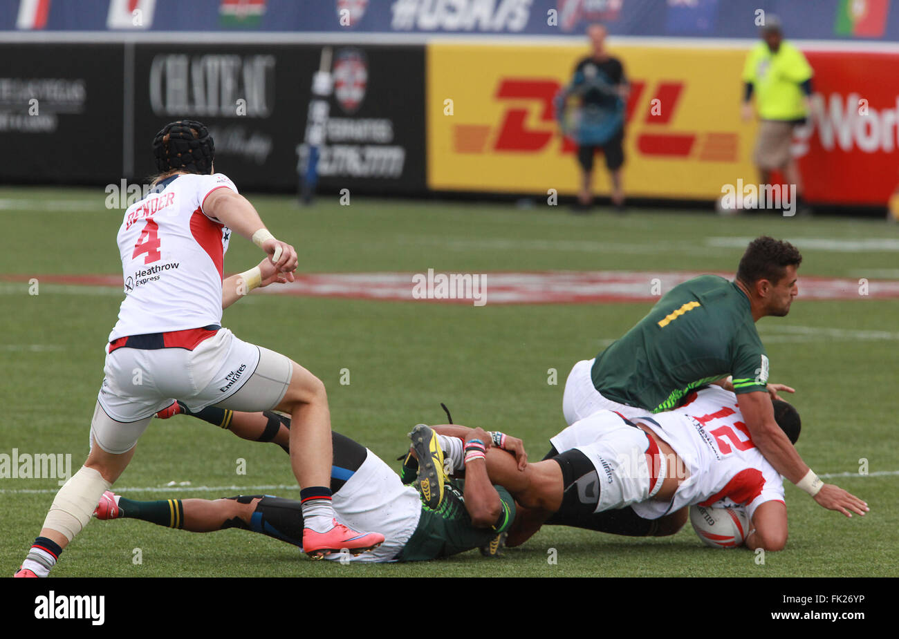 Las Vegas, Nevada, USA. 5th Mar, 2016. South African players Rosco ...