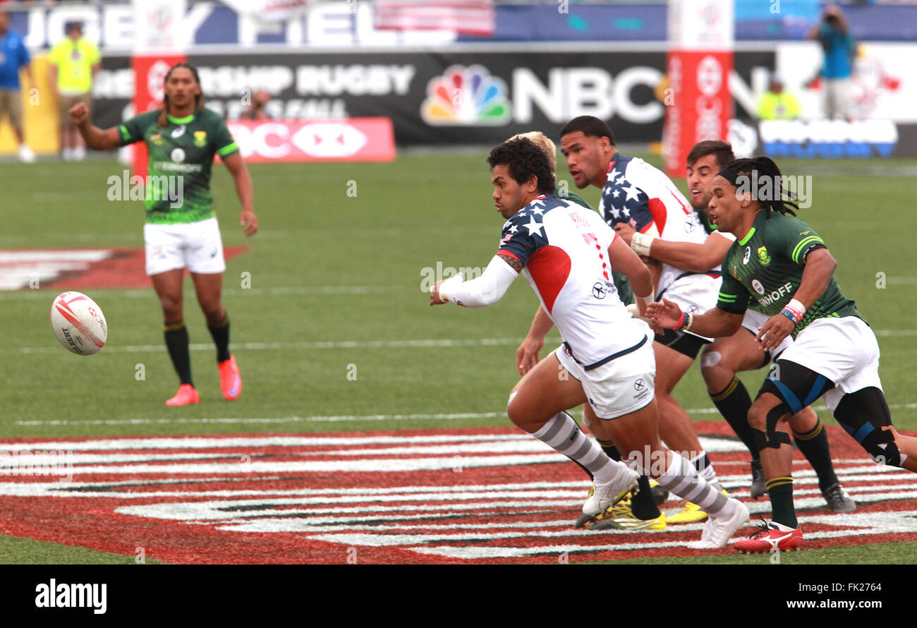 Las Vegas, Nevada, USA. 5th Mar, 2016. South African players Kyle Brown ...