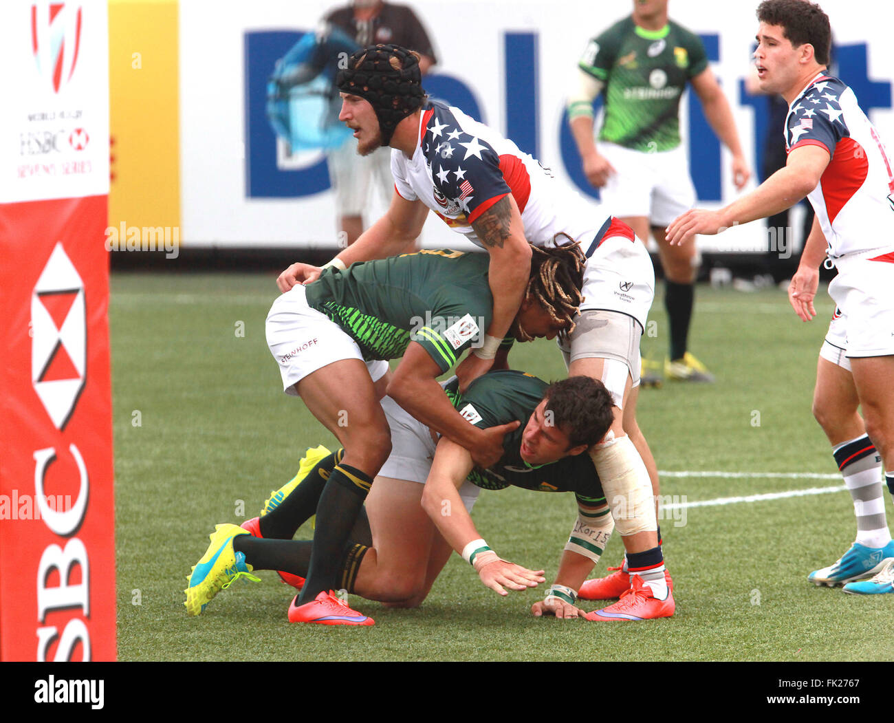 Las Vegas, Nevada, USA. 5th Mar, 2016. South African players Justin ...
