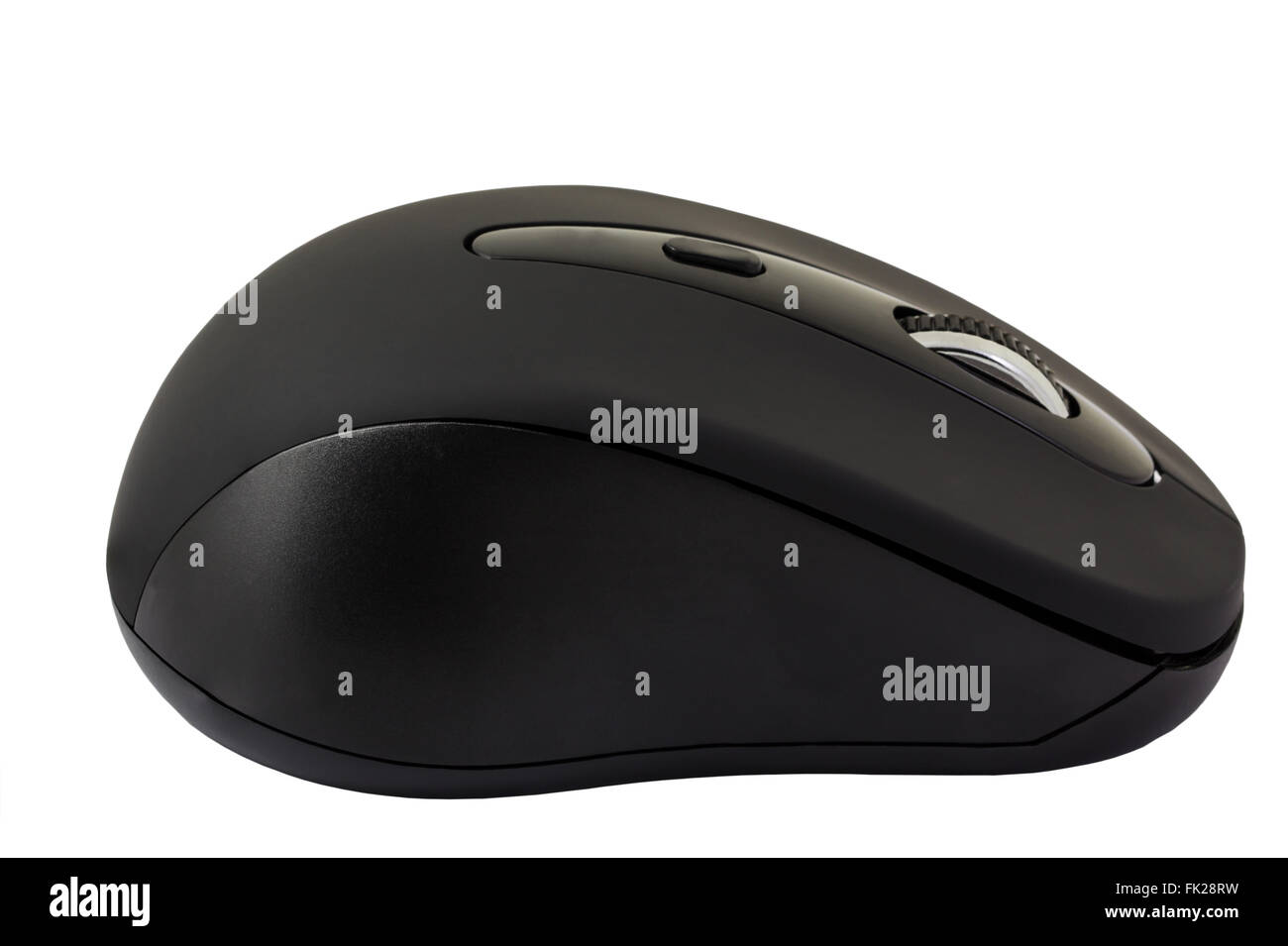 Wireless mouse isolated on white background and clipping path Stock ...