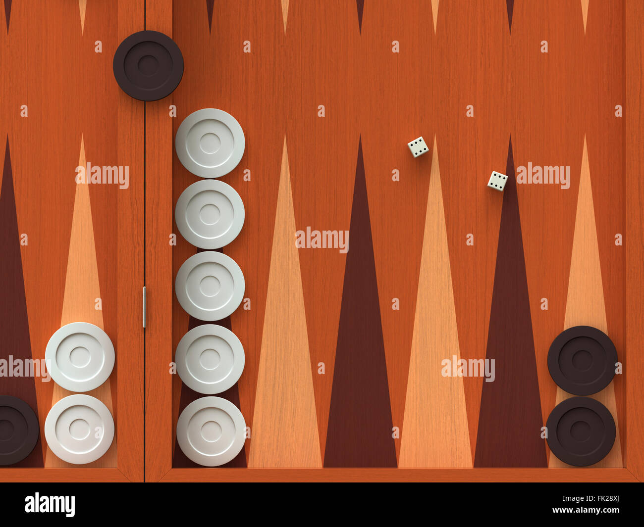 Backgammon wood hi-res stock photography and images - Alamy