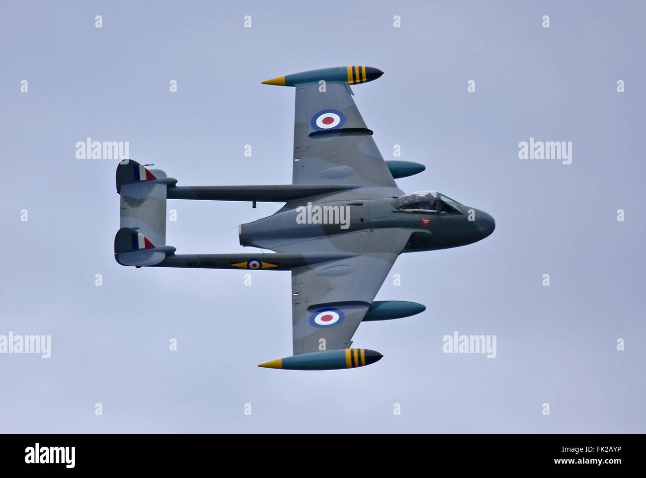 De Havilland DH112 Venom FB50 WK436 Stock Photo - Alamy