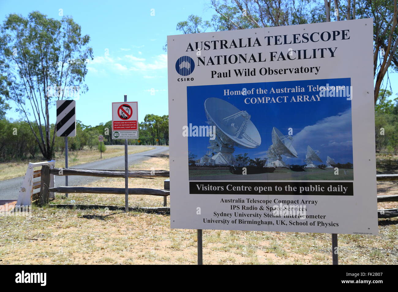 A portion of the Australia Telescope Compact Array near Narrabri, NSW ...