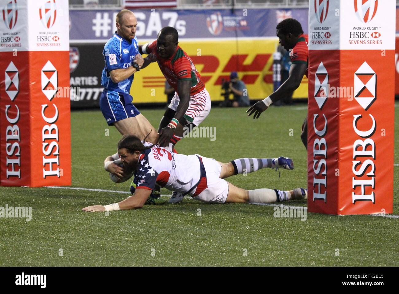 Las Vegas, NV, USA. 5th Mar, 2016. Danny Barrett of the USA in ...