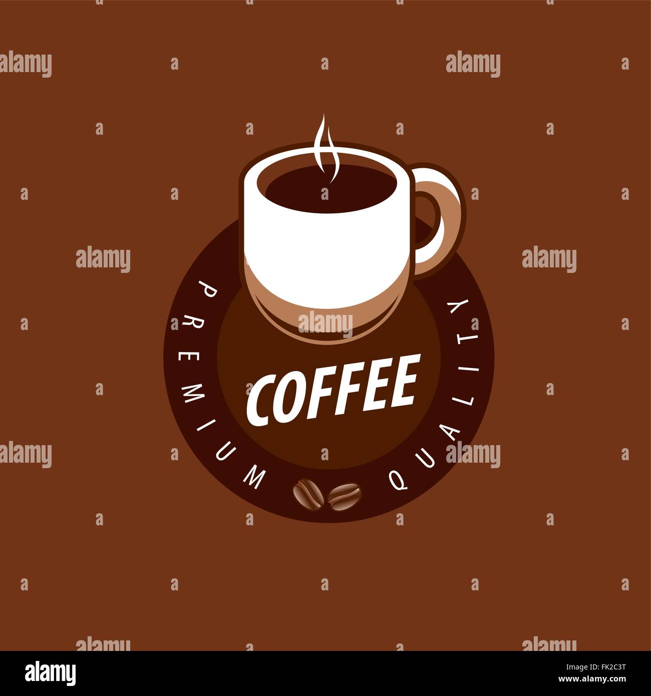 vector logo for coffee Stock Vector Image & Art - Alamy