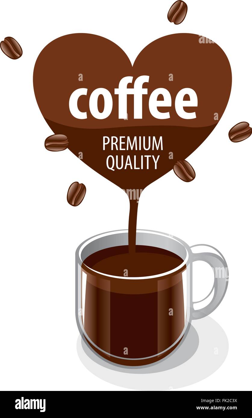 vector logo for coffee Stock Vector Image & Art - Alamy