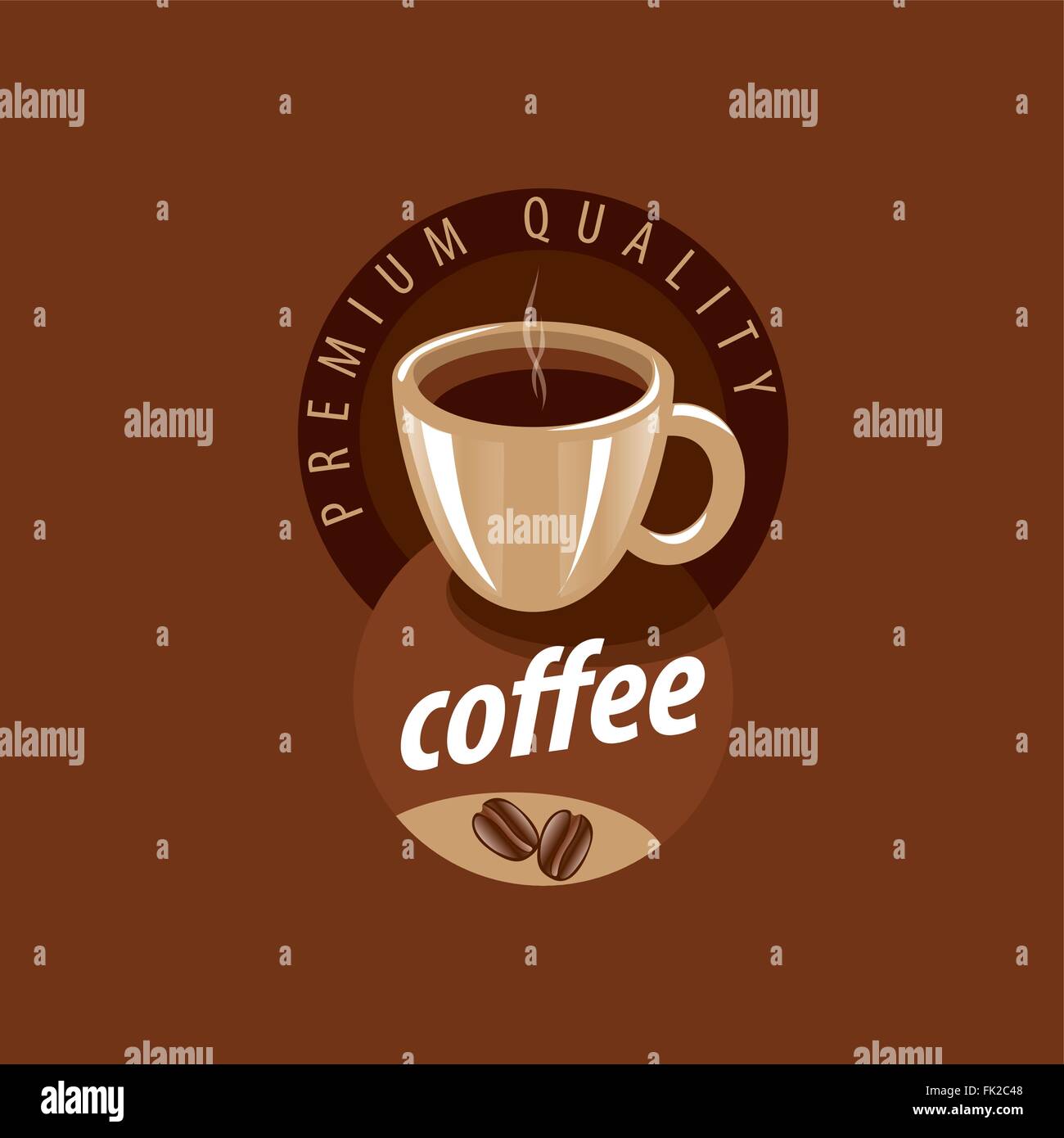 vector logo for coffee Stock Vector Image & Art - Alamy