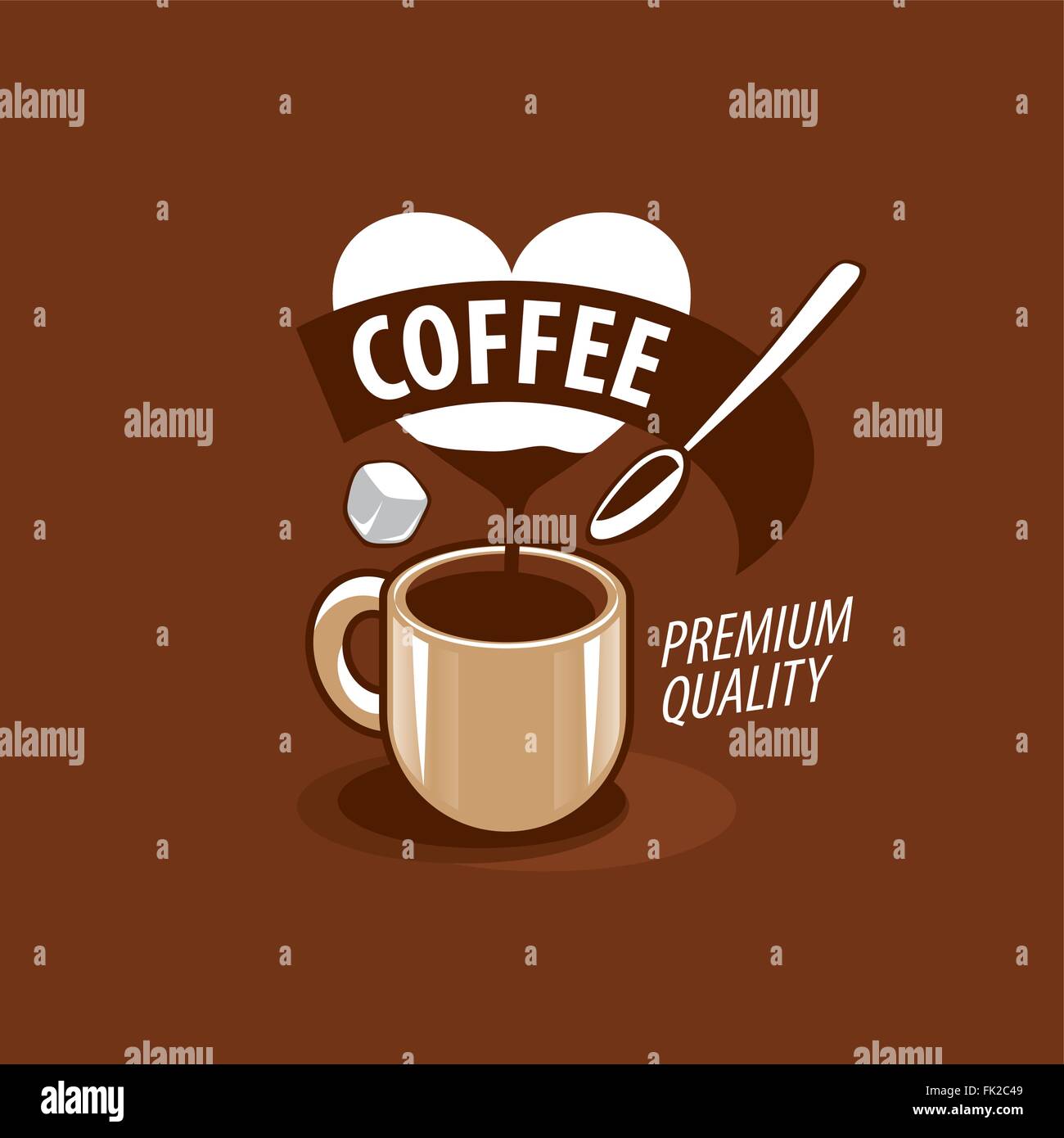 vector logo for coffee Stock Vector Image & Art - Alamy