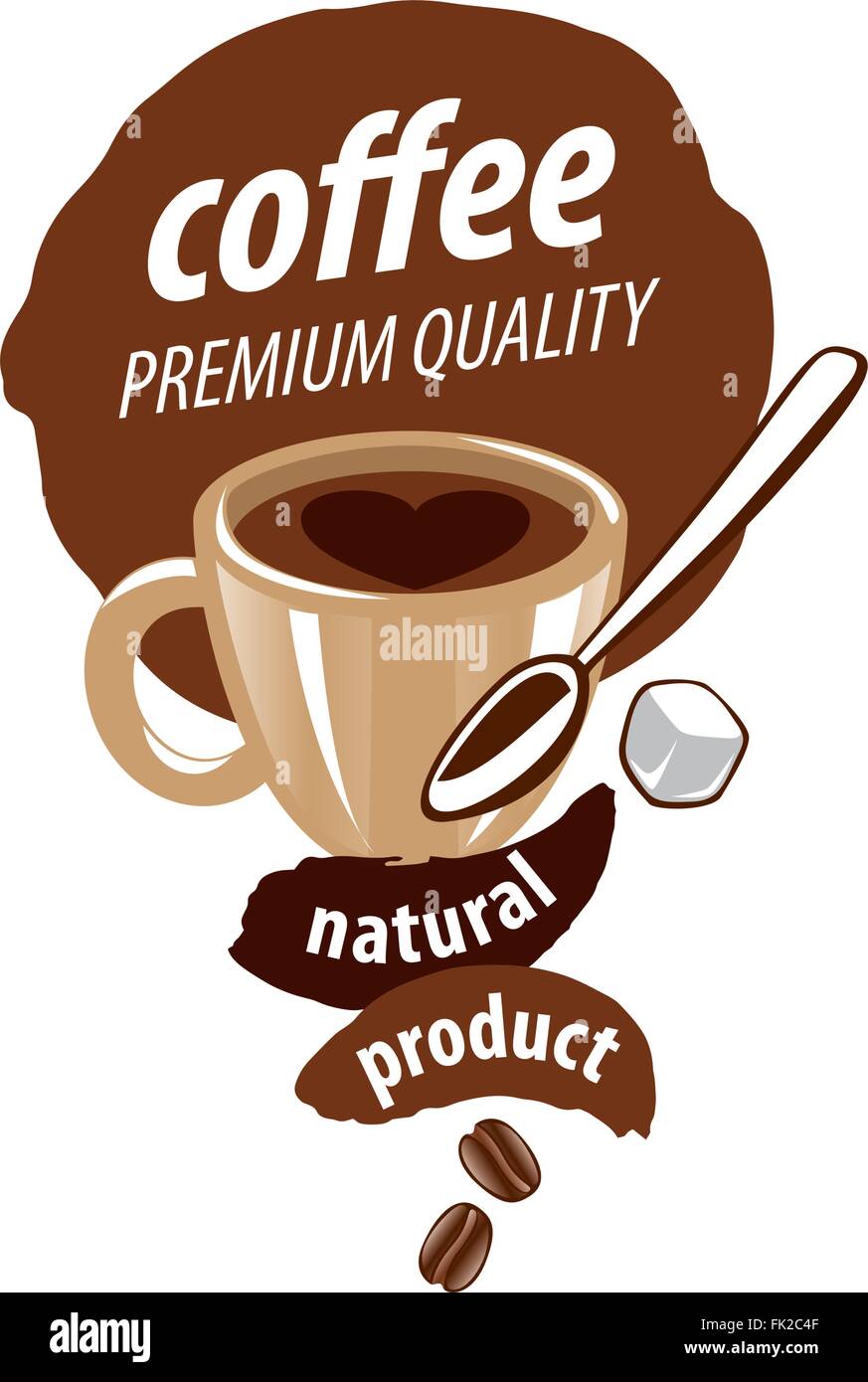 vector logo for coffee Stock Vector Image & Art - Alamy