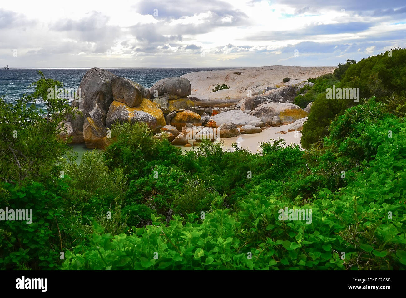 Coast of the Simons town in South Africa Stock Photo - Alamy