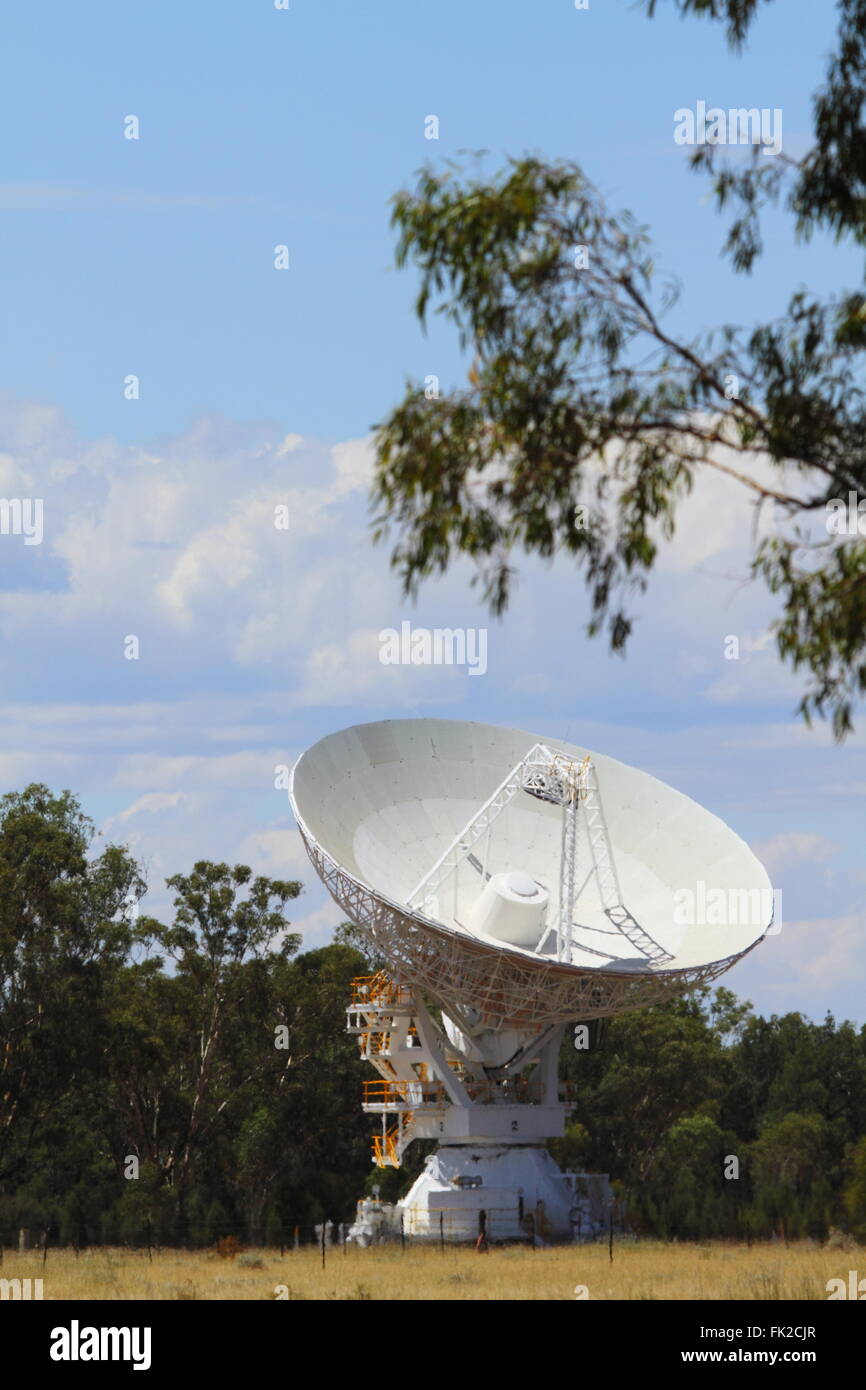 A portion of the Australia Telescope Compact Array near Narrabri, NSW ...