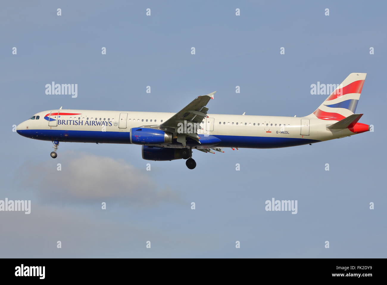 Ba British Airways Airbus A321 Stock Photos & Ba British Airways Airbus ...