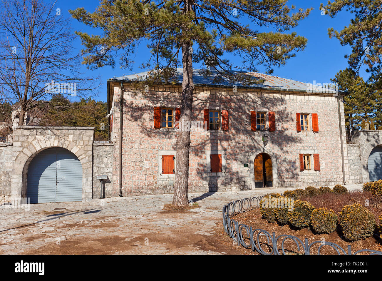 Biljarda (circa 1838) in Cetinje, Montenegro Stock Photo - Alamy