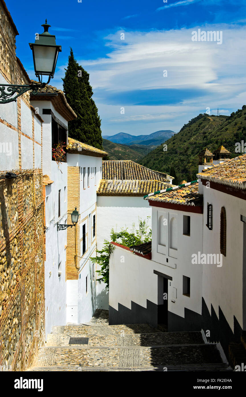 Granada old town hi-res stock photography and images - Alamy