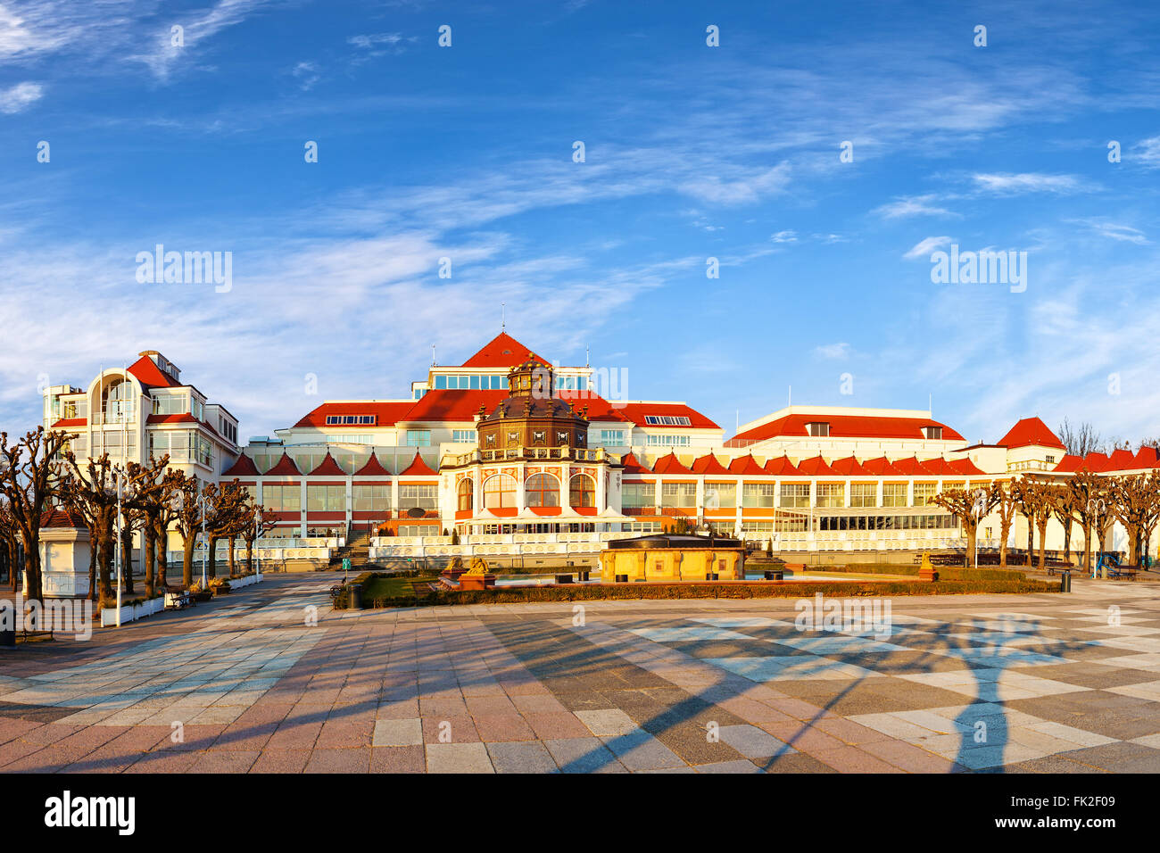 Beautiful architecture of Sopot at morning, Poland Stock Photo - Alamy